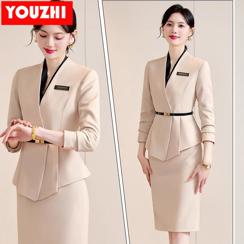 Women's High Quality Winter clothes business attire long sleeve Coat ...