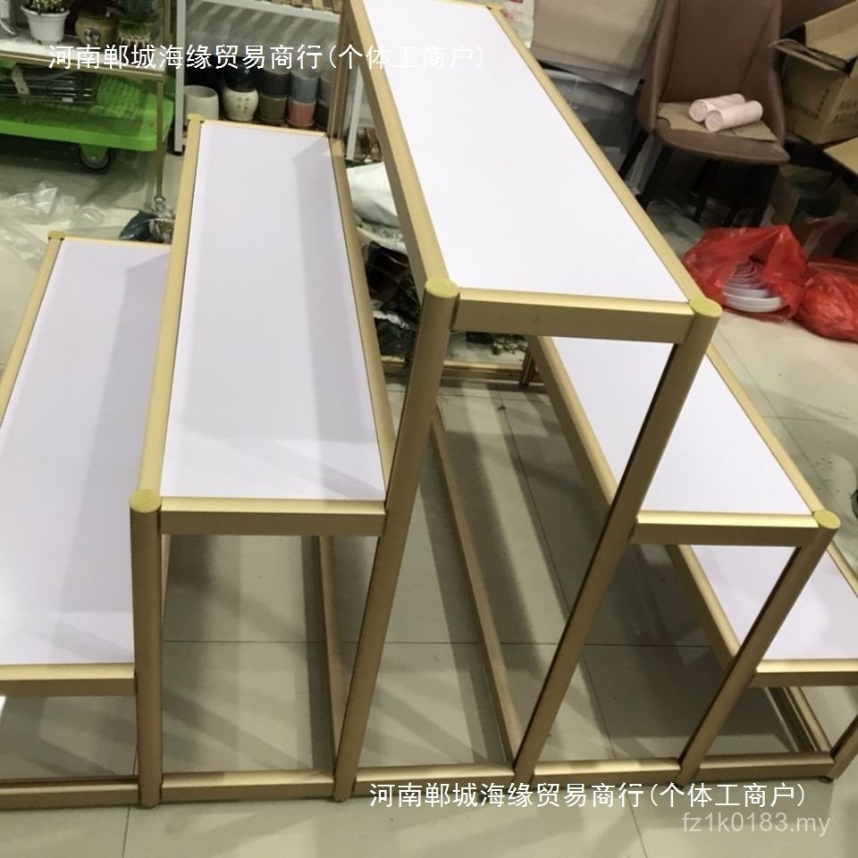 Trapezoidal Ladder Display Stand Display Stand Display Cabinet Display ...