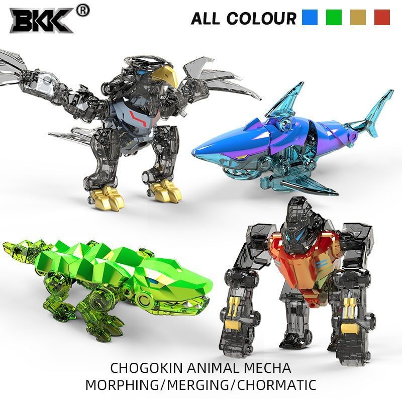 Alloy Transforming Robot Gorilla Mecha Transformers Boy Toy Children ...