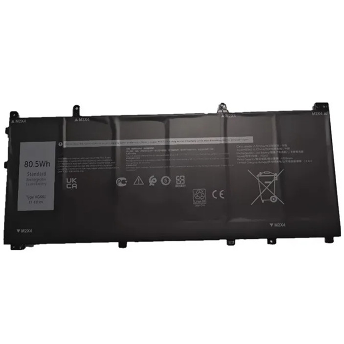 Lithium-ion Laptop Notebook Battery VG661 for Dell Alienware X14 R1 R2 ...