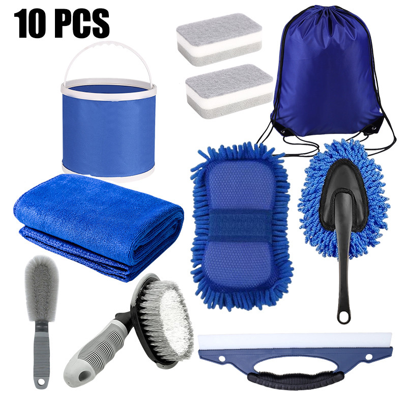 10-piece Set Car Cleaning Kit, Professional Car Care Kit, Car ...