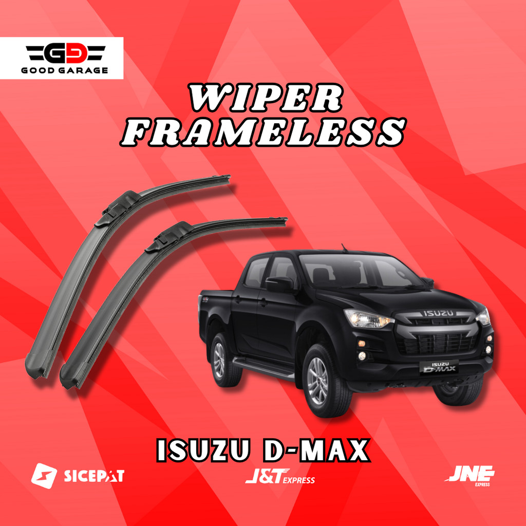 Isuzu D-max Soft Blade Car Wiper - Frameless Single Rubber Car Wiper ...