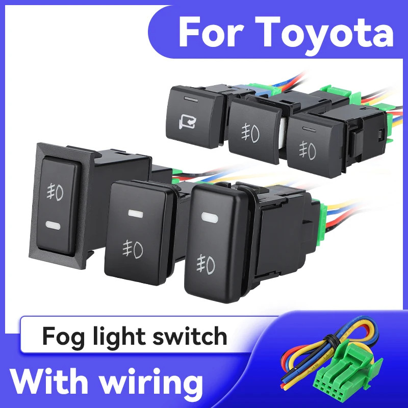 For Toyota Corolla Camry Land Cruiser Prado 150 RAV4 Fog Lights Radar ...