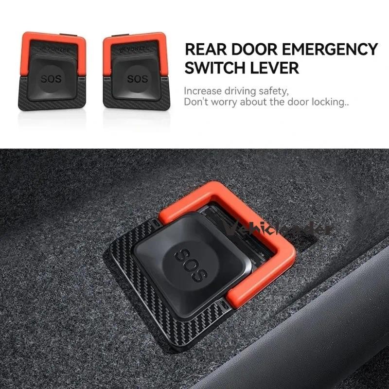 For Tesla Model 3 Highland Model Y Juniper 2021-2025 Rear Door ...