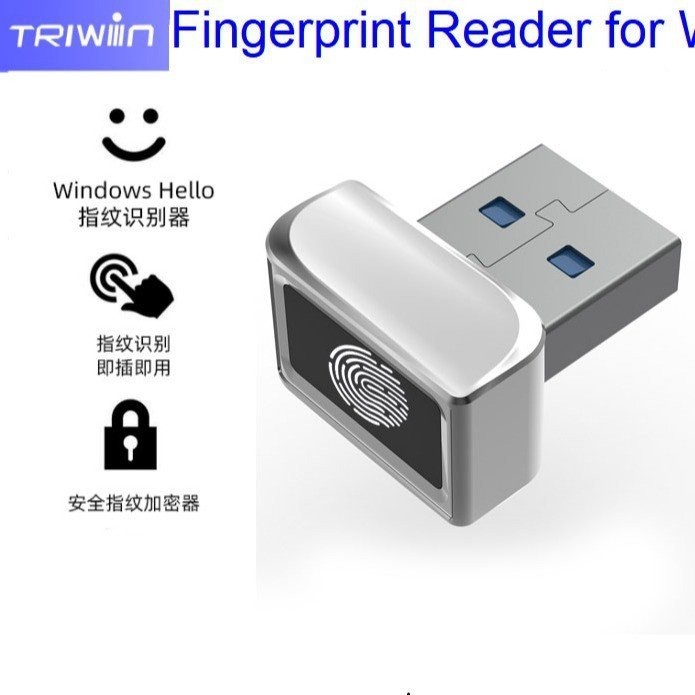 Peranti Log Masuk Cap Jari Komputer/Windows Hello Dongle Cap Jari Buka ...