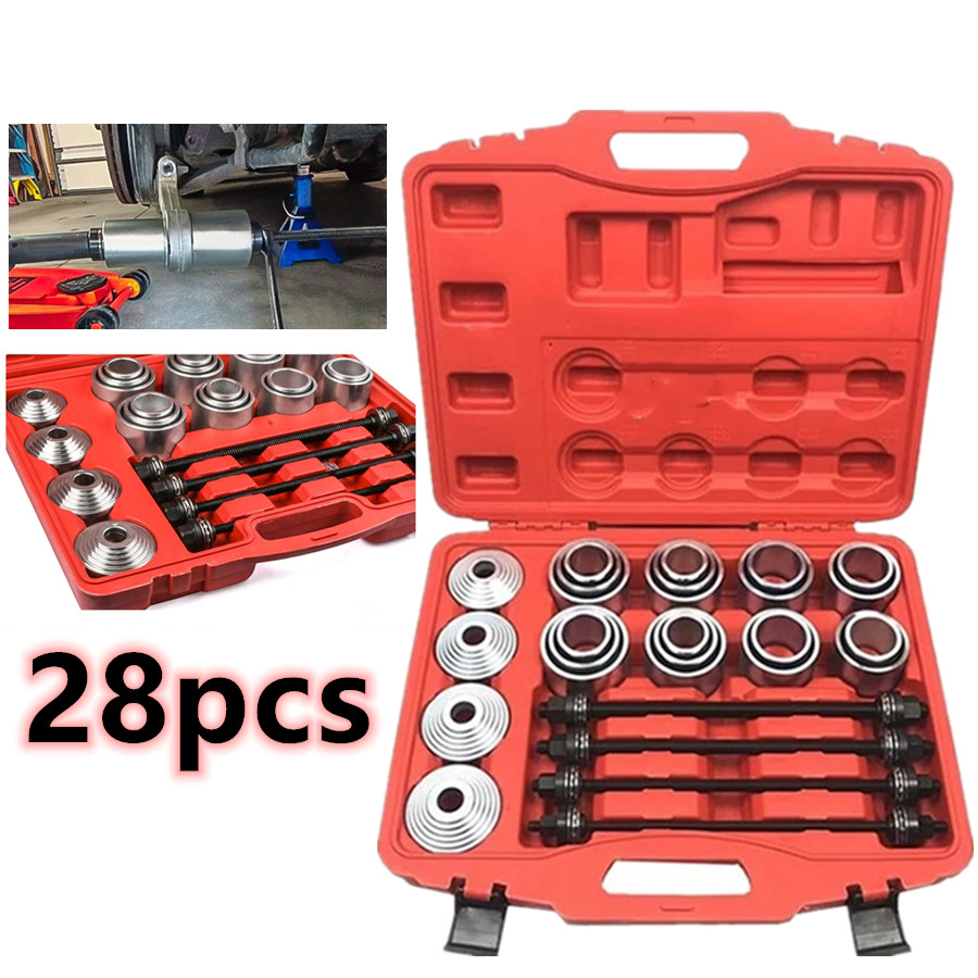 28pcs Car Universal Bush Bushes Bushing Bearing Puller Removal ...