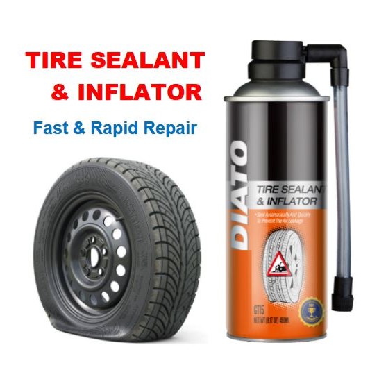 Rapid Tire Sealer Tire Inflator Car Tire Rapid Rescue BOCOR TIRE Spray ...