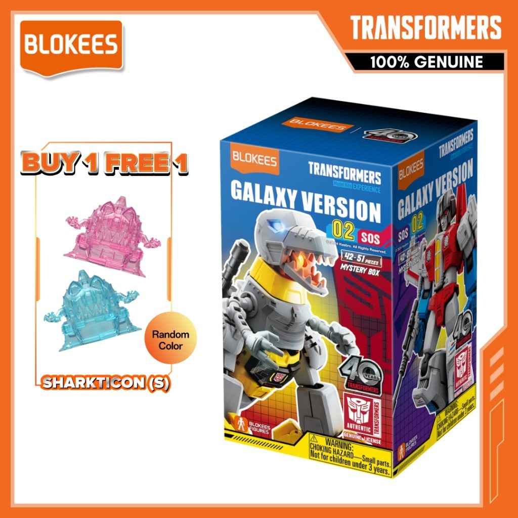 Kotak Mainan Misteri - Blokees Transformers - Galaxy Version 02 Blind ...
