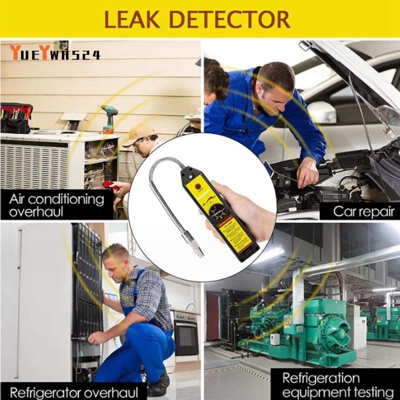 -6000-L Freon Leak Detector Halogen Leak Detector Refrigerant Gas HVAC ...