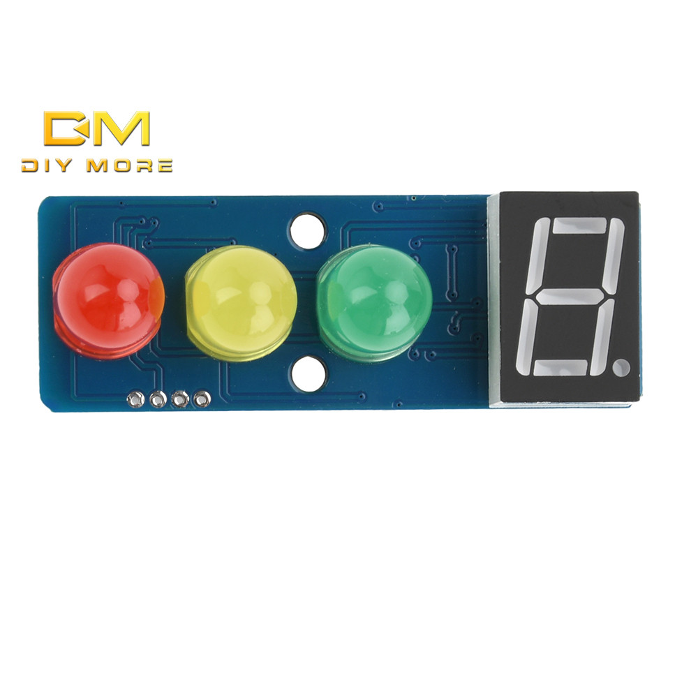 DIYMORE DC3.3-5V LED Traffic Signal Intelligent Module, Traffic Light ...
