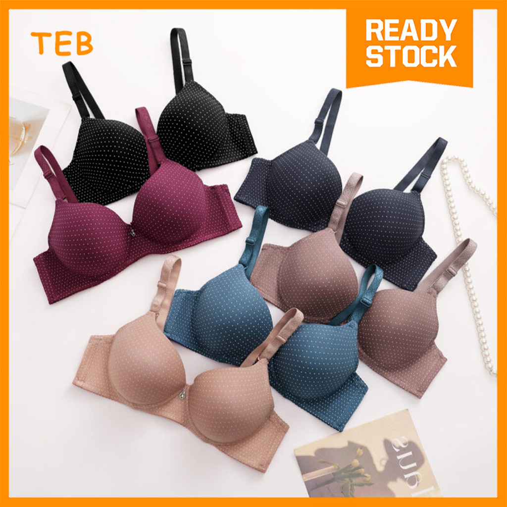 Alicia’s Secret Polka Dot Underwire Push Up Bra | Bra Push Up Berdawai ...