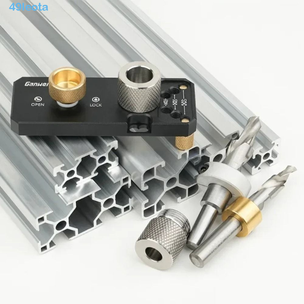 LEOTA Drilling Jig, Splicing Aluminum Profile Punching Locator ...