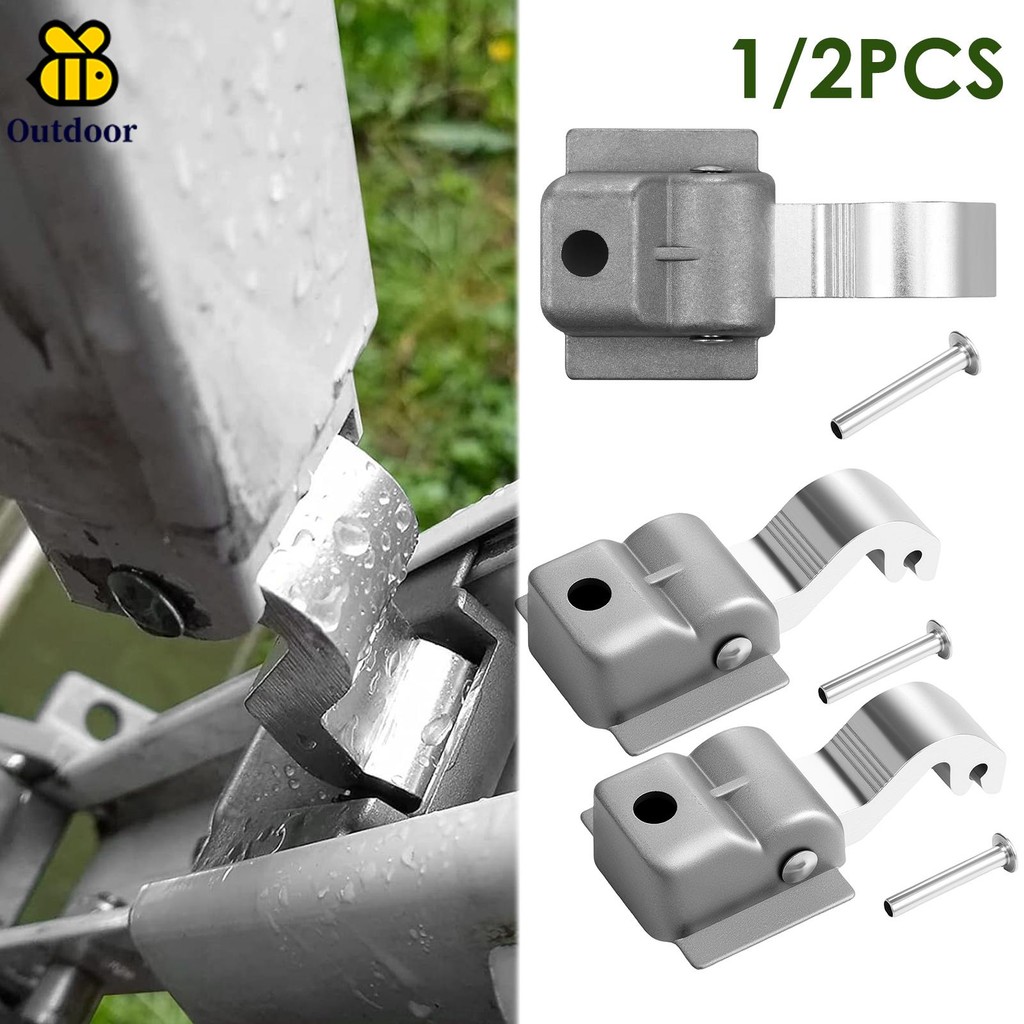 Aluminum Zinc Alloy Camping Tent Rivet Slider with Steel Mandrel Easy ...