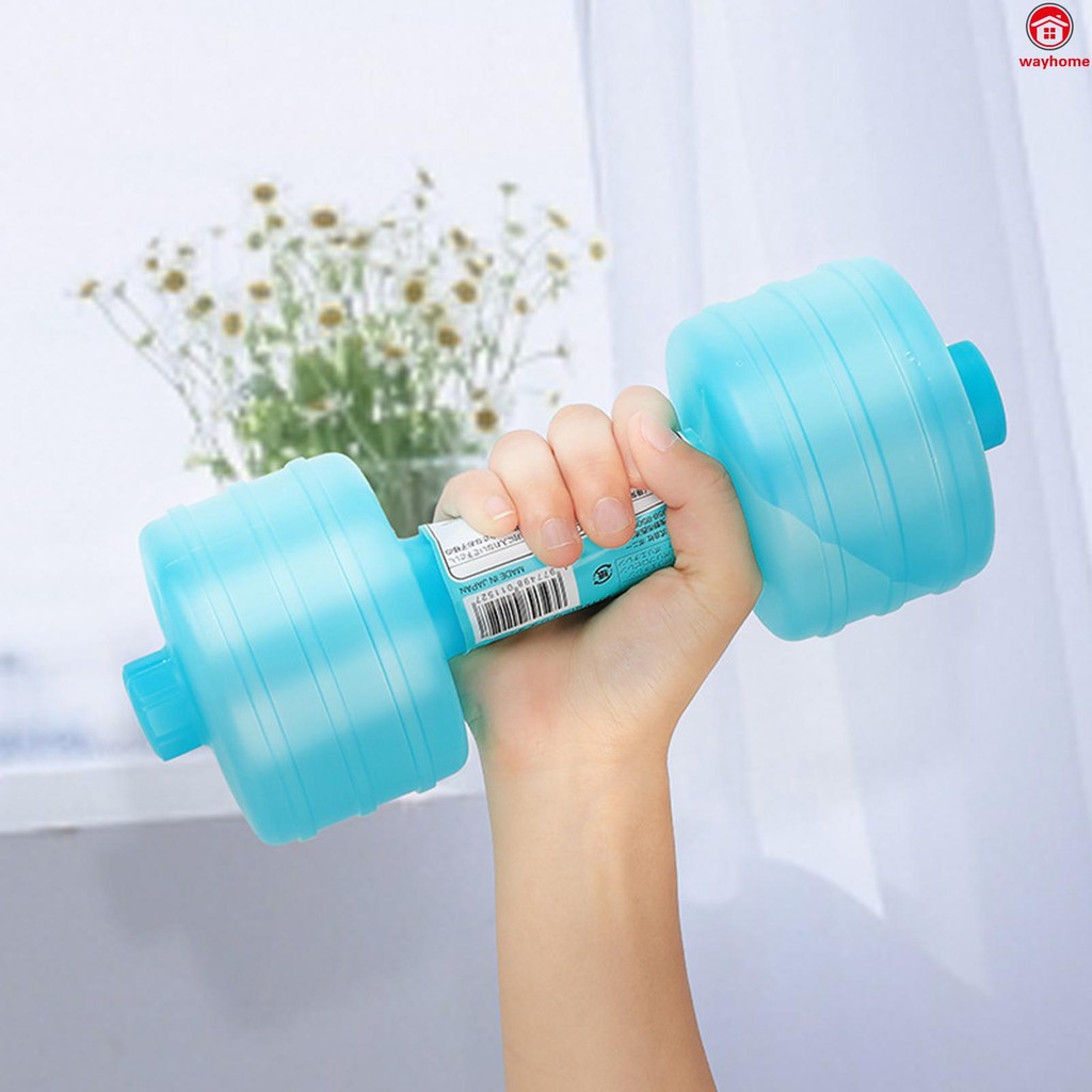 Adjustable Water Filled Dumbbell Hand Weight Fitness Equipment | Shopee ...