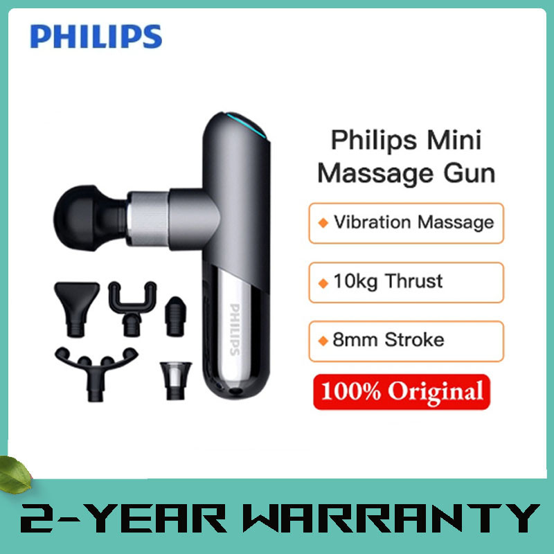 Original Philips PPM5101G Fascia Gun Muscle Relaxation Massager Mini ...