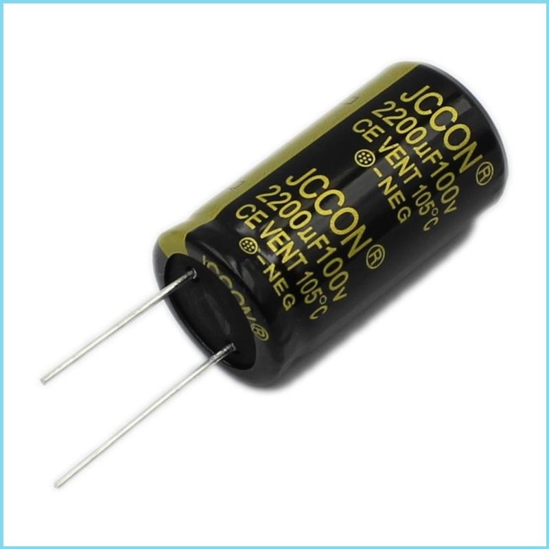 RUN Capacitor 100V 2200UF Electrolytic Capacitor for TV LCD Monitor ...
