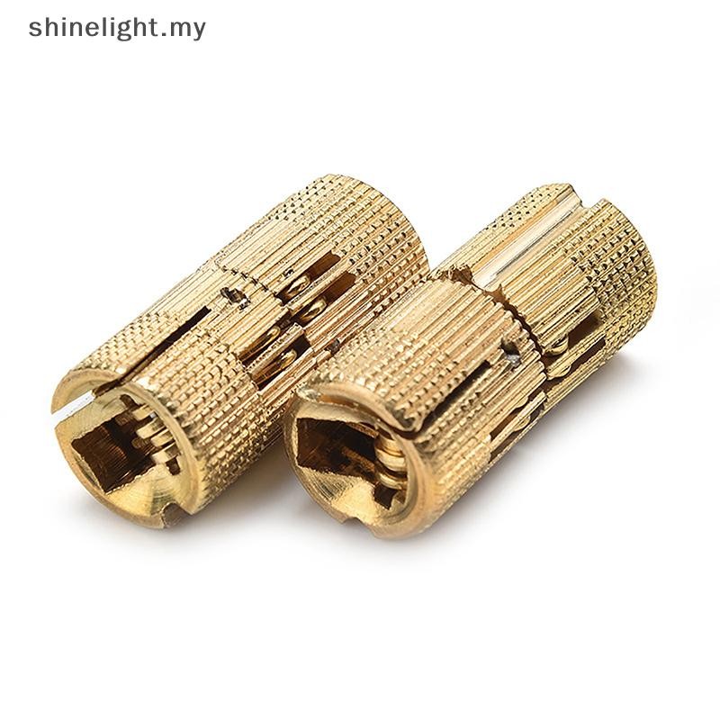 [Shinelight] Copper Brass Furniture Hinges 8-24mm Cylindrical Hidden ...