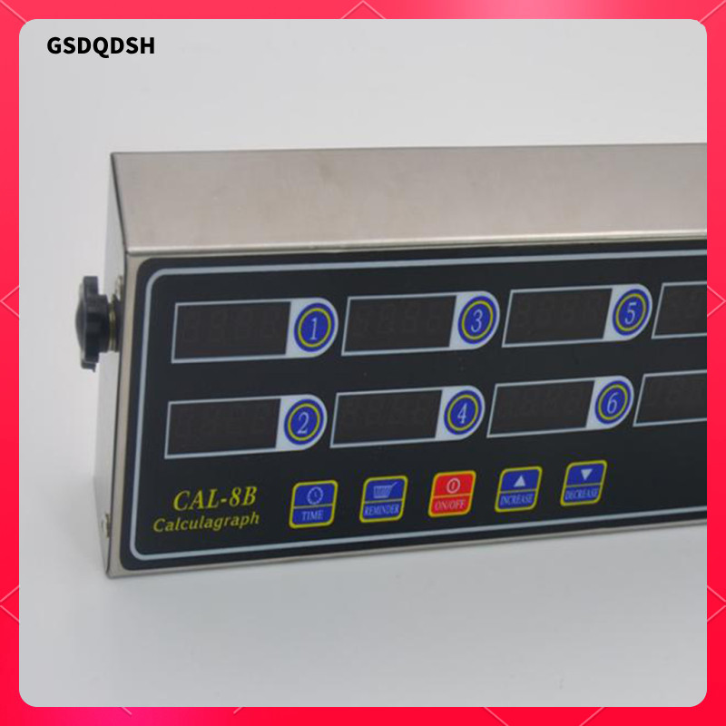 [gsdqdsh] CAL-8B Calculagraph 8 Channel Digital Timer Reminder Kitchen Cook Timing | Shopee Malaysia