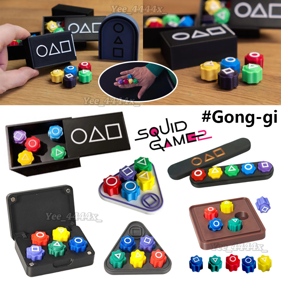 Gonggi Korean Game Set Squid Game Season 2 Traditional Gonggi Stones ...