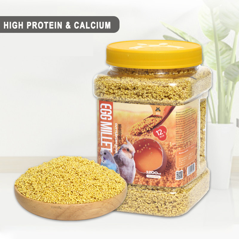 Jonsanty Healthy Complete Egg Millet Food 1200ml Parrot Parakeet Budgie ...