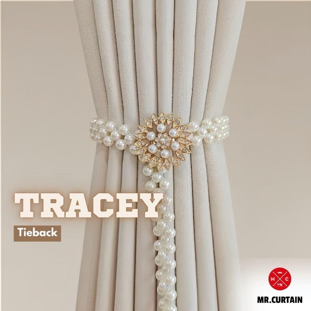 MR.CURTAIN Tracey Tali Pengikat Langsir / Curtain Tieback Buckle ...