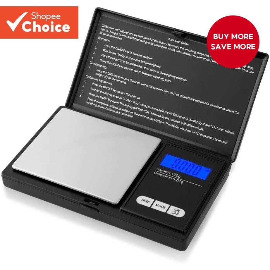 Jewelry Scale 0.01g Digital Pocket Scale Digital Grams Scale Food Scale ...