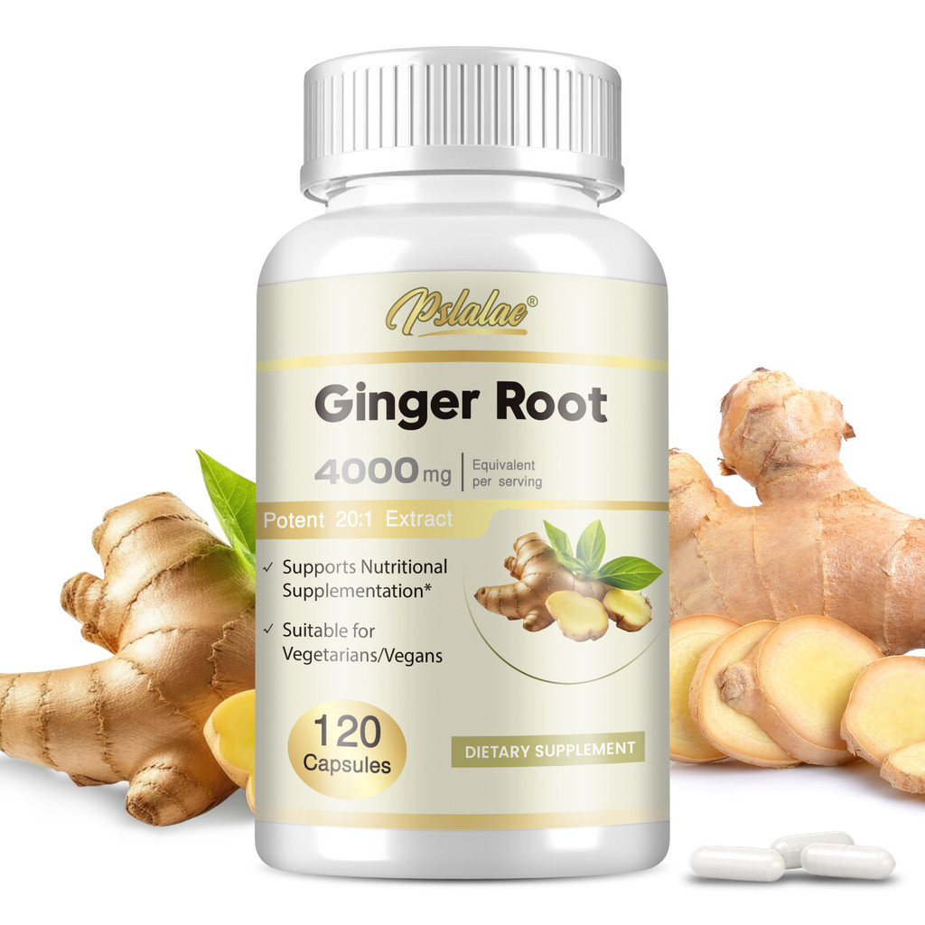 Organic Ginger Root 200 mg (Zingiber officinale) Organic Ginger Root ...