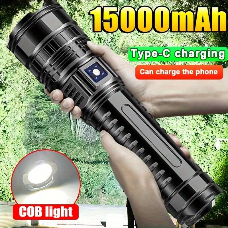 New Most Powerful Led Flashlights Rechargeable Flashlight Built-in ...
