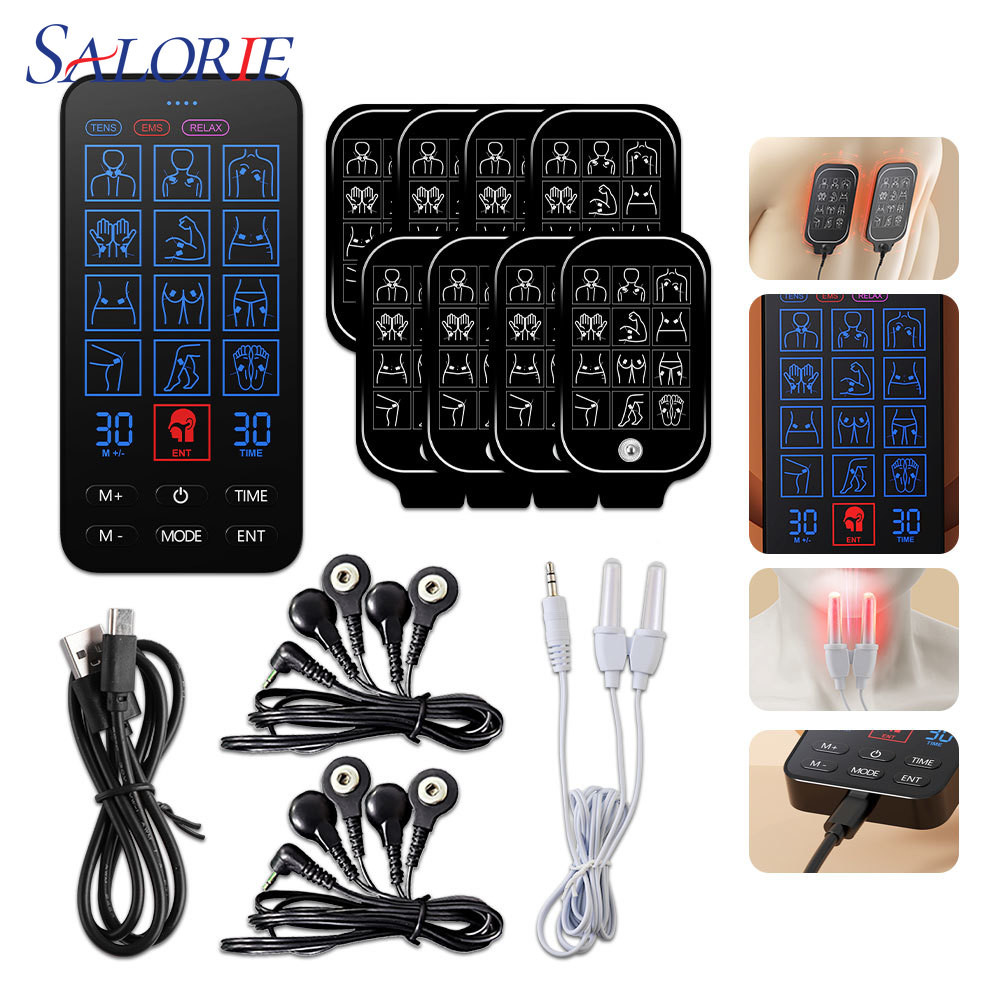 Physiotherapy Tens Muscle Stimulator Electric Ems Acupuncture Body ...