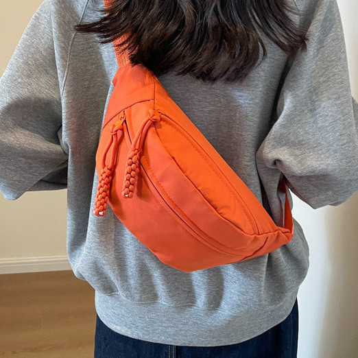 Beg Kasual Nilon untuk Wanita 2025 Trend Baharu Beg Dada Sukan ...