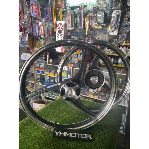 yhmotor sport rim 3 batang racing wave125/Wave 125s /wave125x sepasang ...