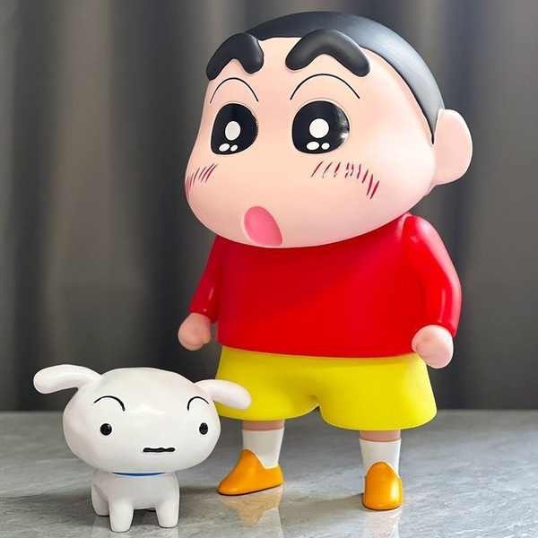 蠟筆小新盲盒 蠟筆小新 系列 shin chan figure Krayon kecil figura pemula bersaiz ...