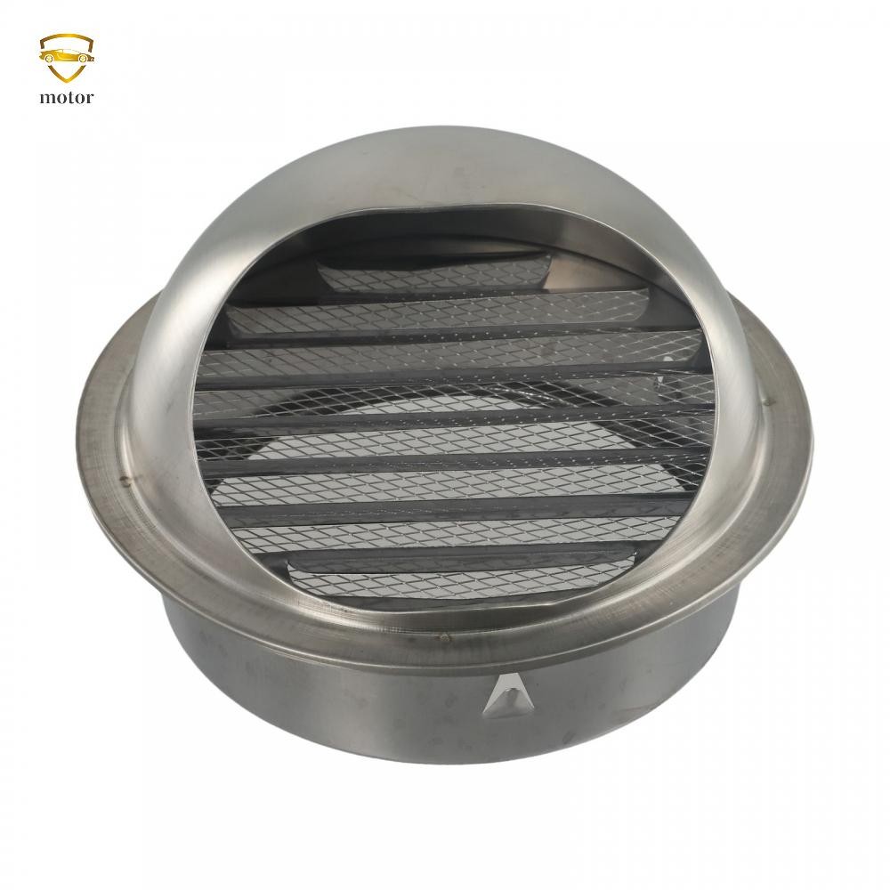 Air vent grille Part Round Bull Silver Stainless Steel Extractor Nosed ...