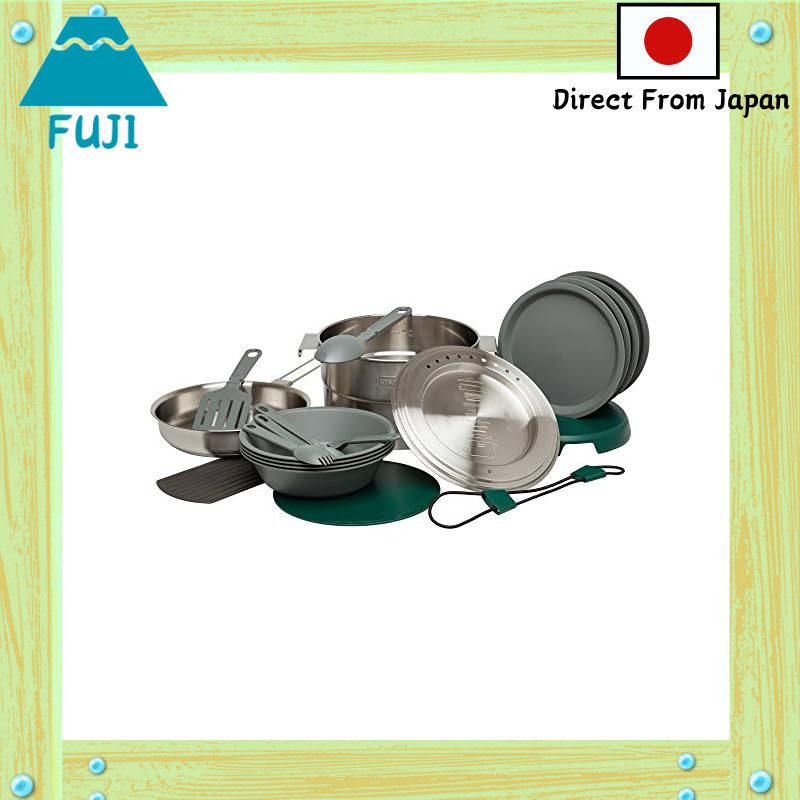 STANLEY Base Camp Cook Set - Pot, Frying Pan, Lid, Cooking Utensils ...