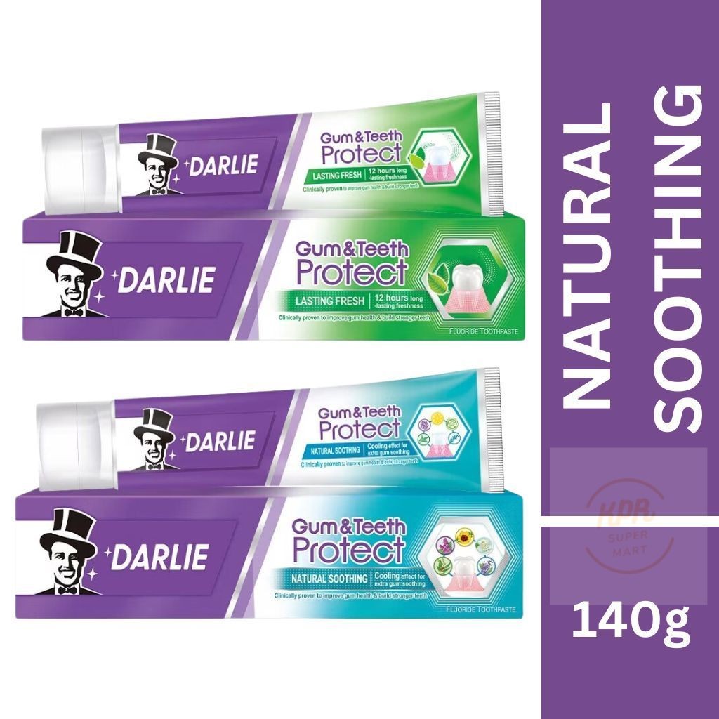 DARLIE Fluoride Toothpaste Gum & Teeth Protect Lasting Fresh / Natural ...