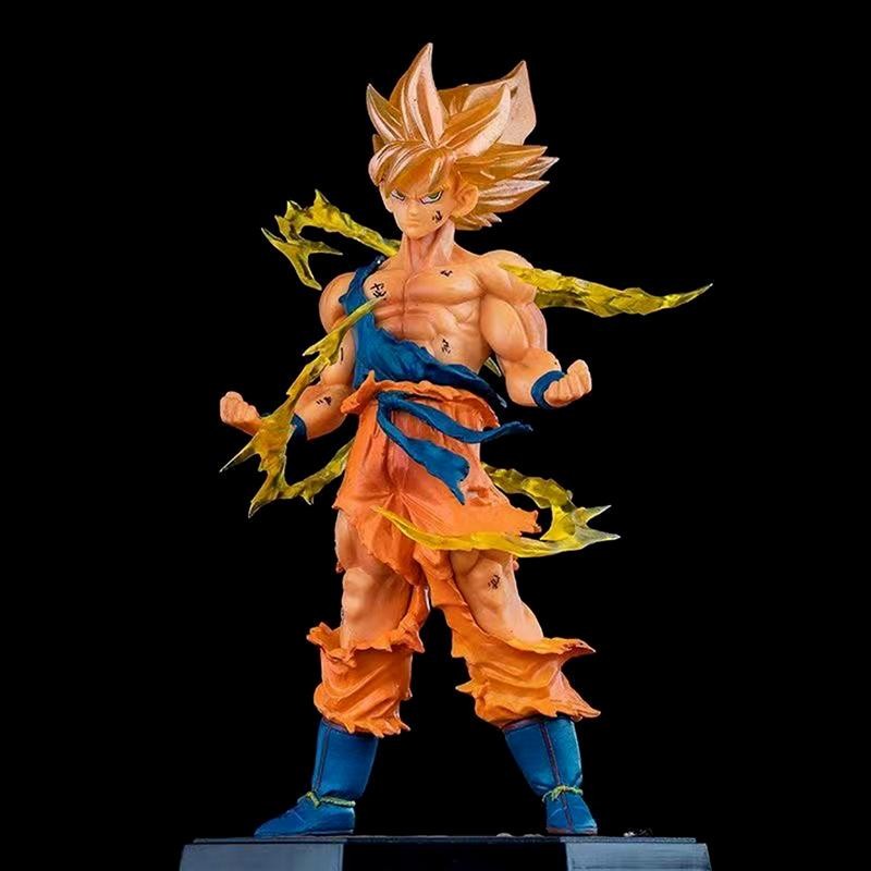 [Boomfashion] Dragon Ball Goku Action Figure Super Saiyan Model Gifts ...