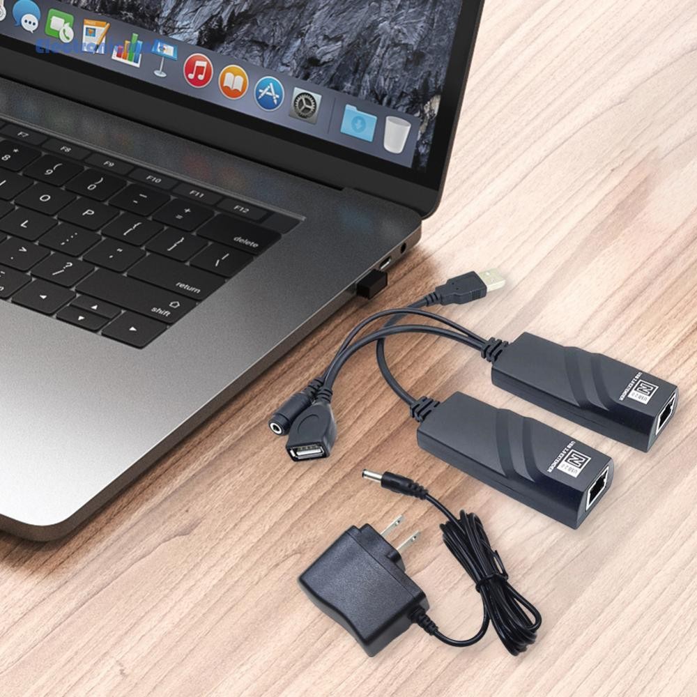 USB Ethernet Extender Connections Up To 100m for Camera Mouse Keyboard ...