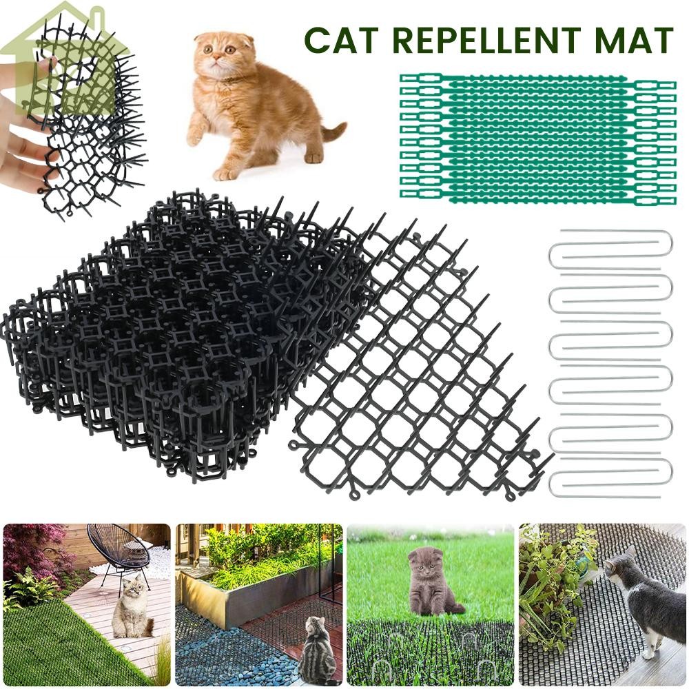 Flat Prickle Strip Dog Digging Stopper Cat Repellent Scat Mats Dogs ...