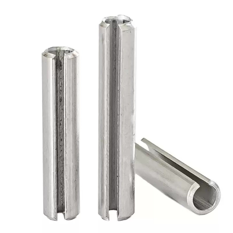 304 Stainless Steel Elastic Cylindrical Pin A2-70 Positioning Pin Open ...