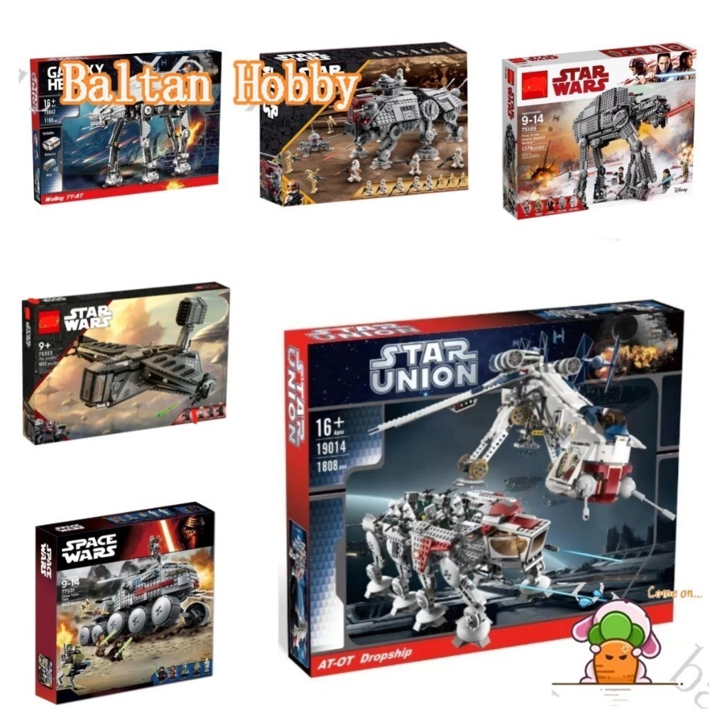 Baltan Toy C2 Compatible with Star Wars 75337 AT-TE Walker 75189 Heavy ...