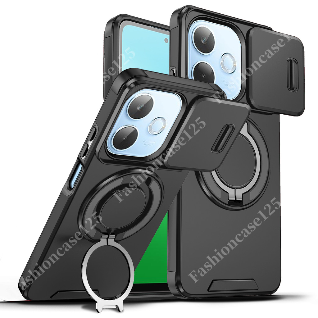 Oppo A5 Pro 5G 2025 Shockproof Casing Armor Slide Magnetic Casing For ...