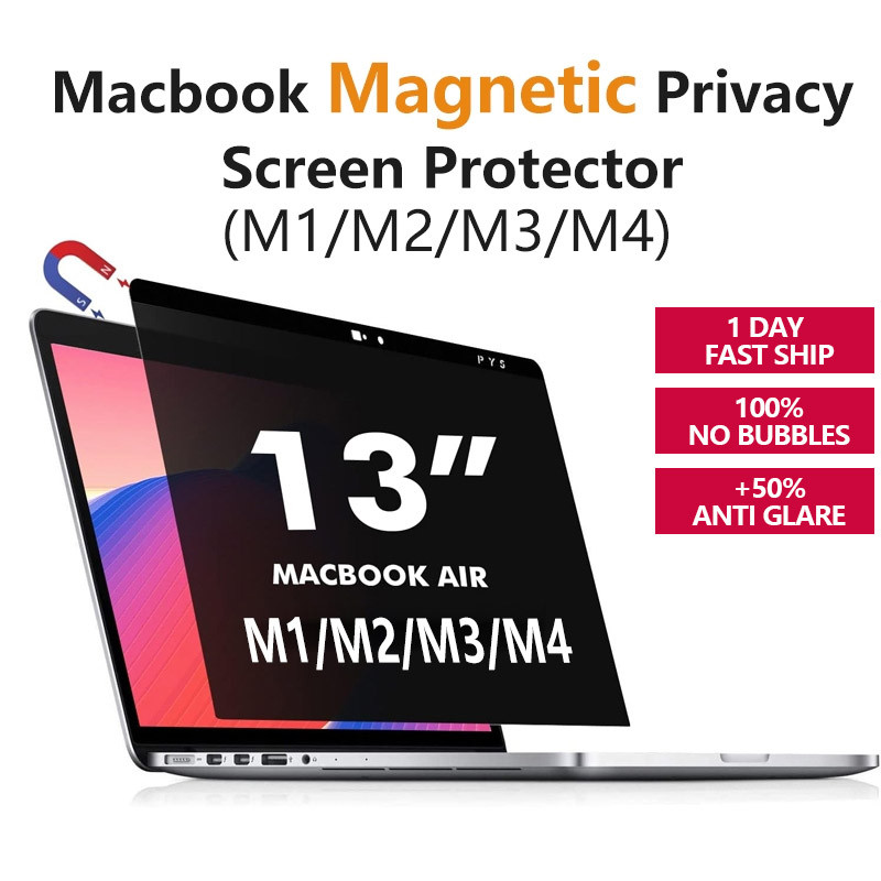 ultra thin Magnetic Privacy Screen Protector for MacBook Pro 13/14/16 ...