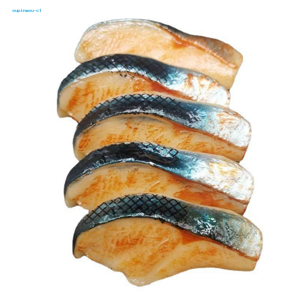 oupinwou Pvc Fish Meat Model Window Display Fish Decor Realistic Fake ...