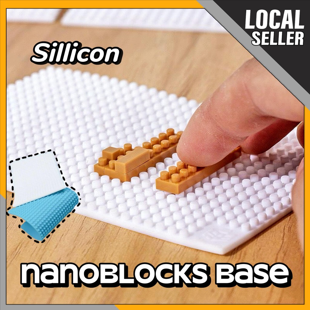 【NanoBlocks Mat】Silicone Soft Mat, Durable, Foldable, Affordable Bricks ...