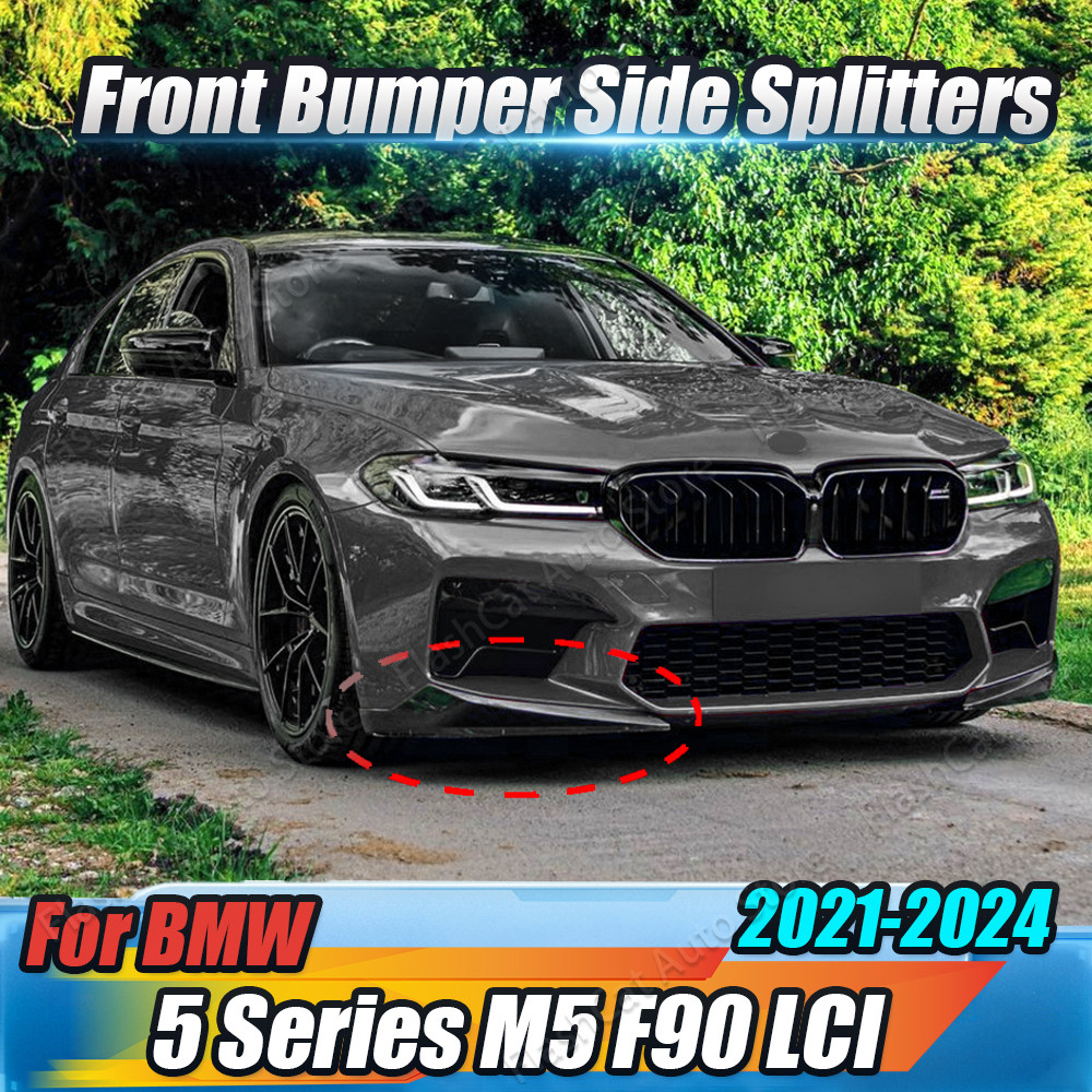 Car Lower Guard Body Kit Cover Tuning Trim For BMW M5 F90 LCI 2021-2024 ...