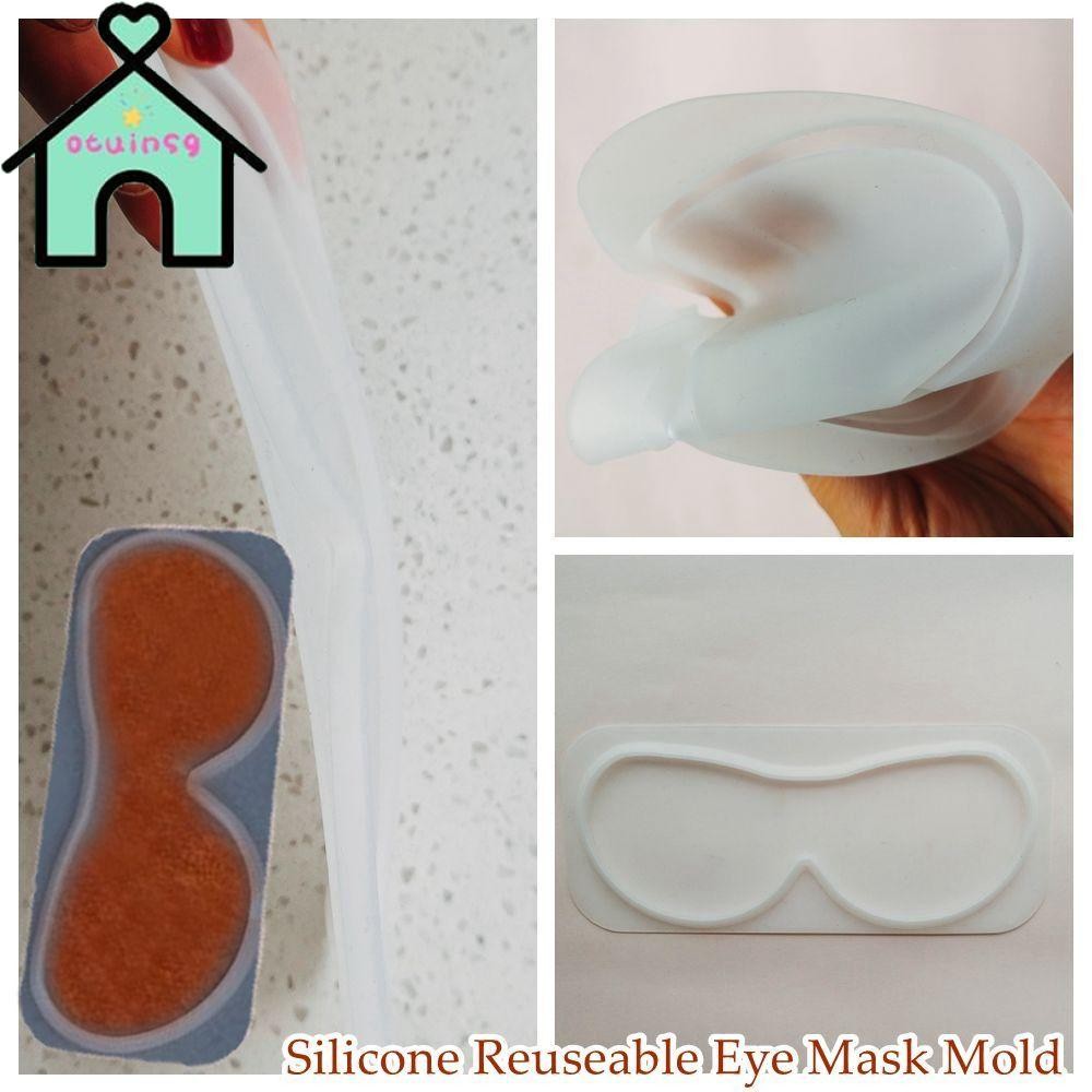 OTUINSG Eye Mold, Silicone Transparent Facial Mold, Portable Reuseable ...