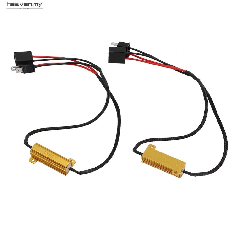 LED Decoders 8 Ohms ABS Anti Flicker Error Free LED Resistor Canceller ...