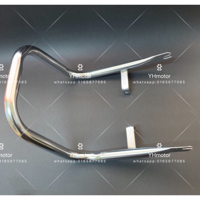 L BAR chrome/besi pemegang besi belakang C70(cab bulat)(batang kecil ...