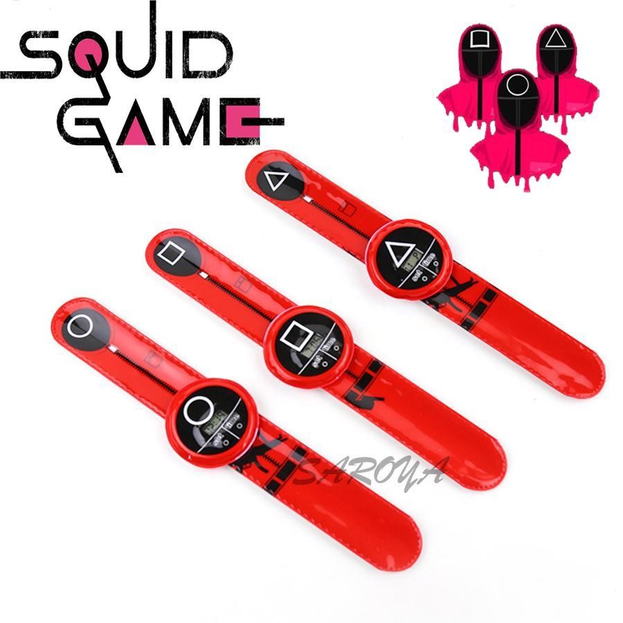 Squid Game 2 Slap Snap Wrap Wristband Hand Ring Squid Game TV Show ...