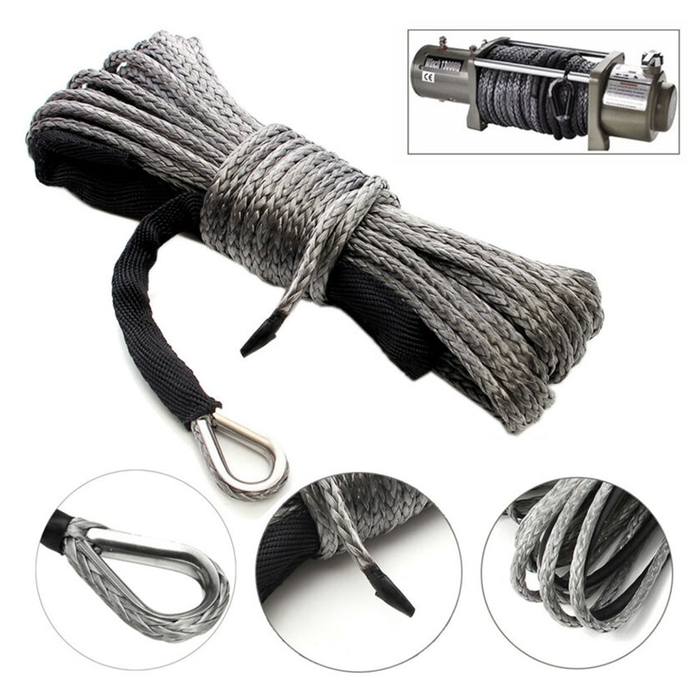 [BTSL] ATV UTV High Strength Synthetic Winch Line Cable Rope Tow Cord ...